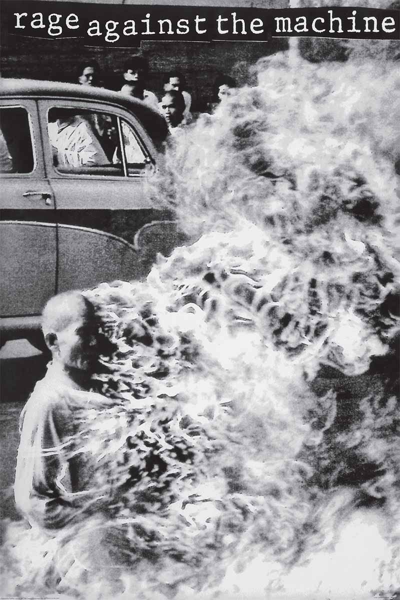 Rage Against The Machine - Burning Monk #55316